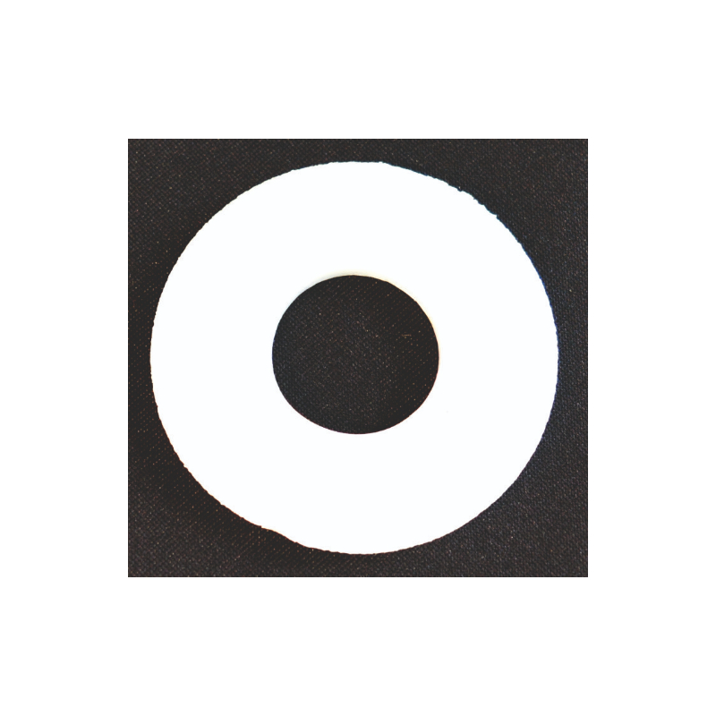 Arandela Ø44mm paso Ø18mm blanca goma - Gala S.L.